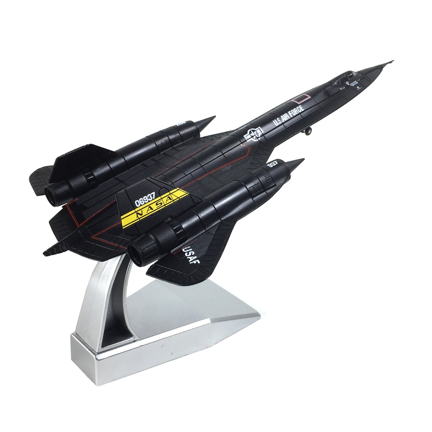 NUOTIE 1/144 SR-71 Blackbird Diecast Metal Aircraft Model Kit Pre-Buil ...