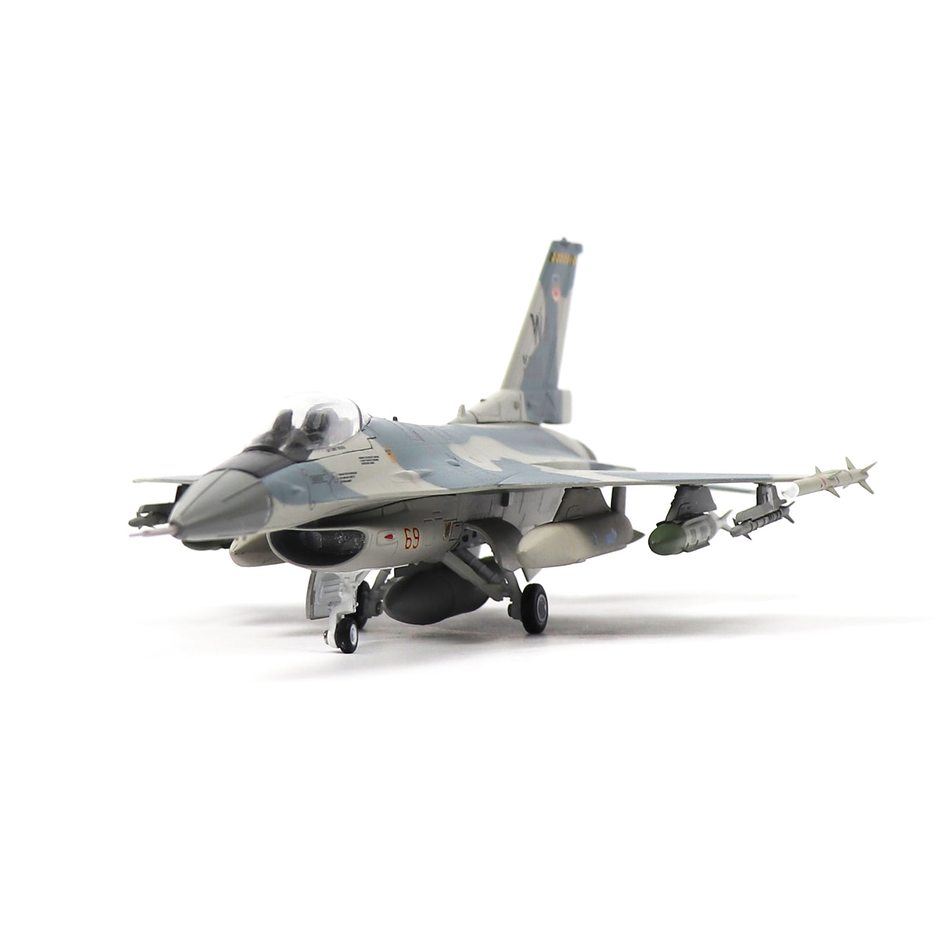 NUOTIE 1/72 Scale F-16C Fighting Falcon Airplane Pre-Build Model Kits ...