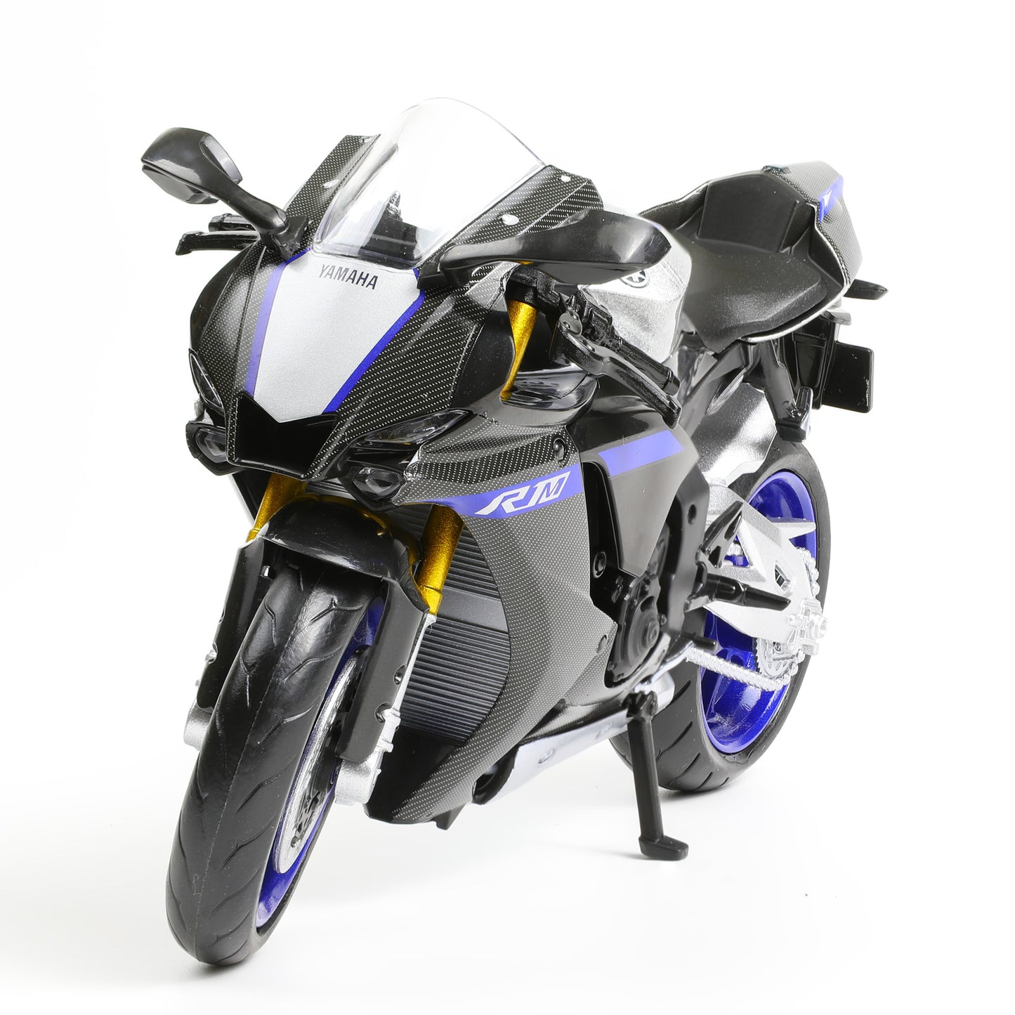 DieCast Motorcycle Model for YAMAHA R1M, Realistic Motorcycle Metal Mo ...