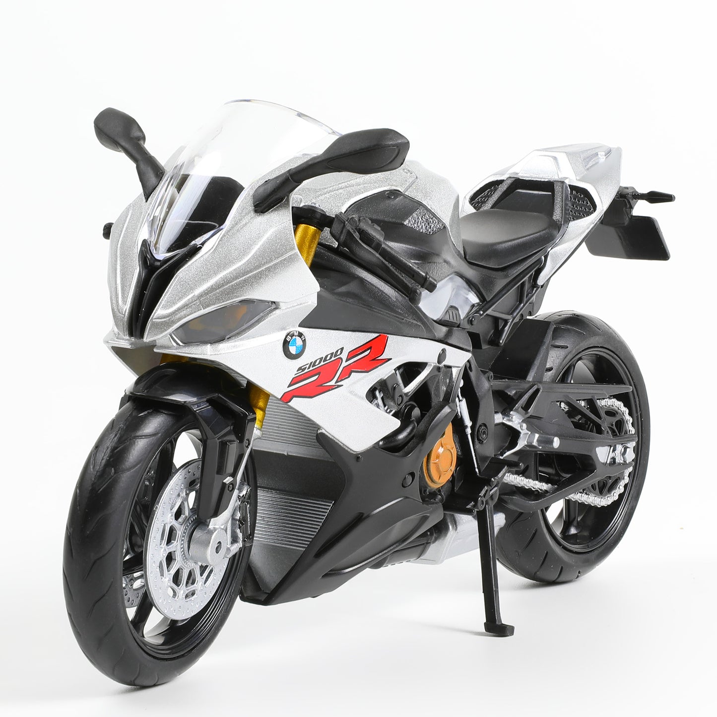 DieCast Motorcycle Model for BMW S1000RR, Realistic Motorcycle Metal M ...
