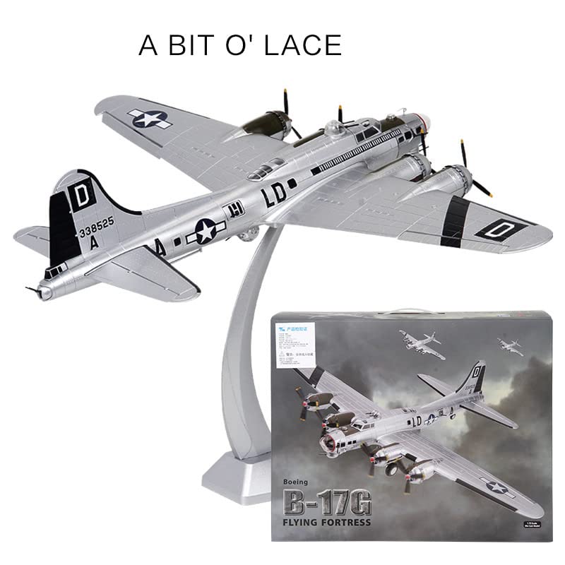 NUOTIE 1/72 Scale B-17 Fortress Bomber (Light Gray Painting) Pre-Build ...